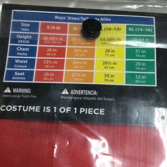 Walmart | Costumes | Morphcostumes Red Original Morphsuit Boys ...